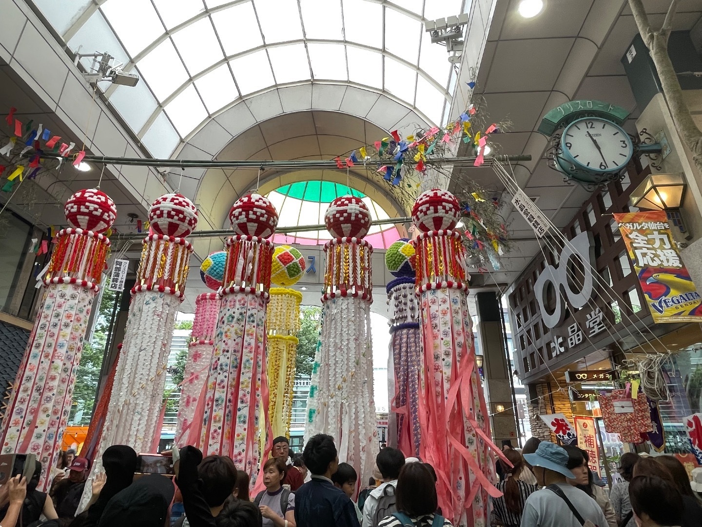 仙台七夕2025: 痩せないはずだよ